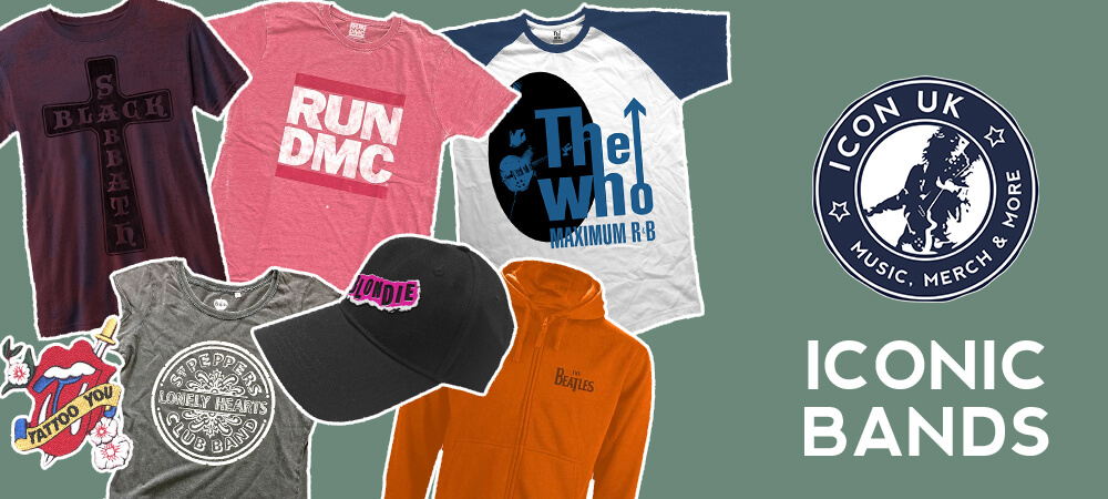 Icon UK - Official Music Merch & Gifts specialist, Melton Mowbray